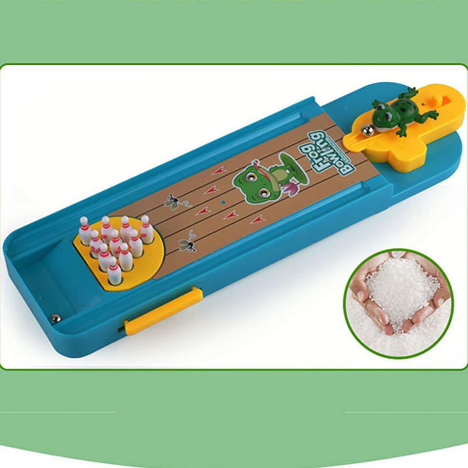 Mini Bowling Ball Desktop Bowling Game Finger Catapult Bowling Tabletop ...