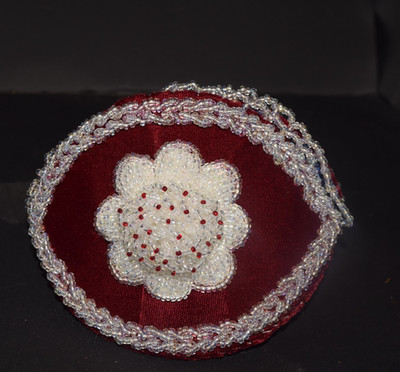 Iroquois Cayuga Beaded Clamshell Purse Raised Flower Native American ...
