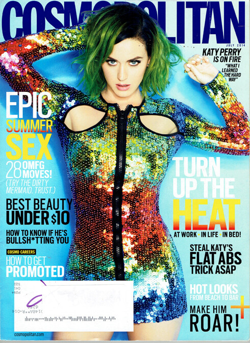Katy Perry Cosmopolitan October 2011