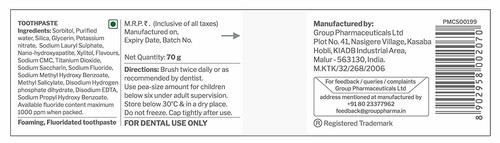 SHY-XT Toothpaste 70gms - Extra Care for Sensitive Teeth Repair ...