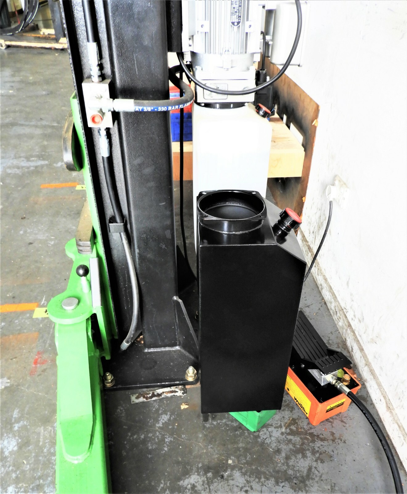 12l Car Hoist Oil Tank, Steel Bolt On Hydraulic Oil Tank Suits Most Car ...