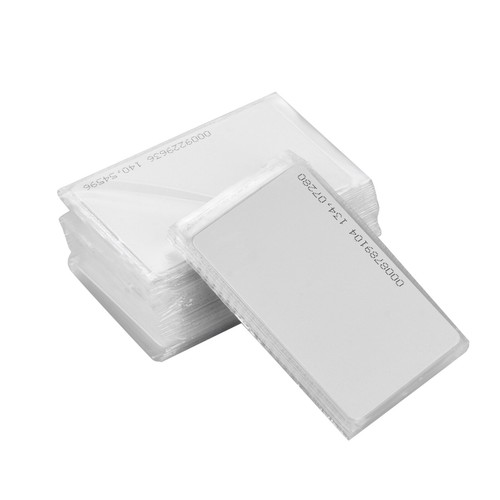 50Pcs Door Entry Access Proximity RFID ID Cards Token TK4100 EM4100 ...
