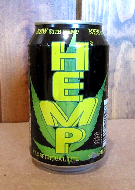 HEMP DRINK 12 FL OZ Soda Can | eBay