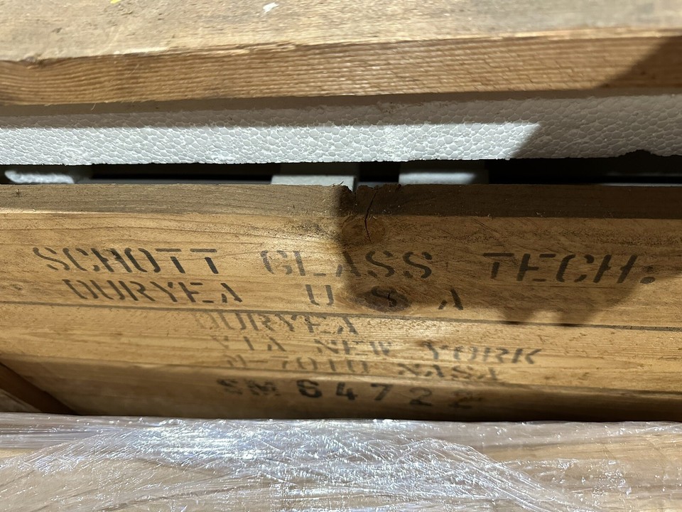 Schott ZERODUR Optical Rod Glass 1” Dia 40” Length, NASA, Laser ...