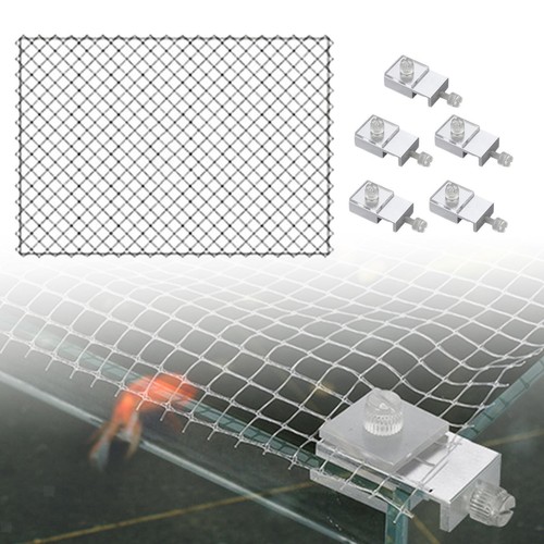 Aquarium Screen Jump guards air Screen Net Easy Installation with Fixed ...