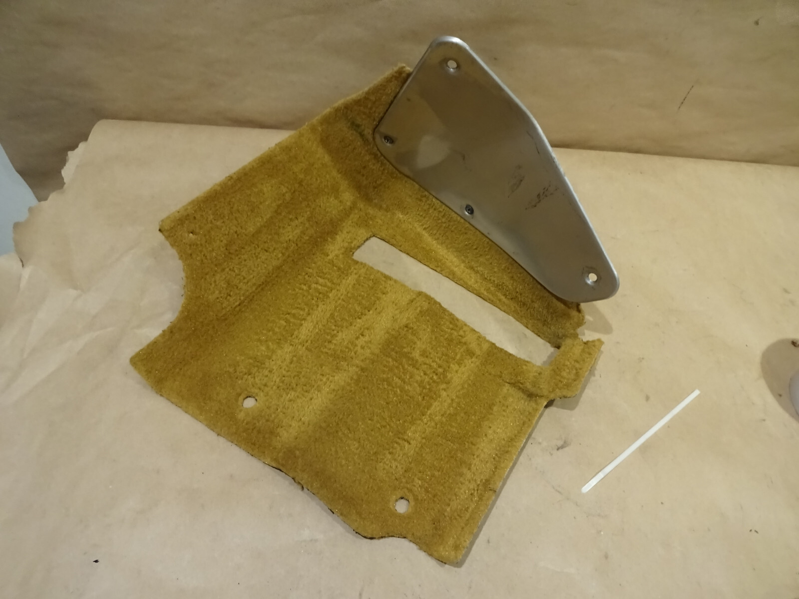 Ferrari 488 GTB-Spider Accelerator Pedal Guard Mat With Metal Plate P/N ...