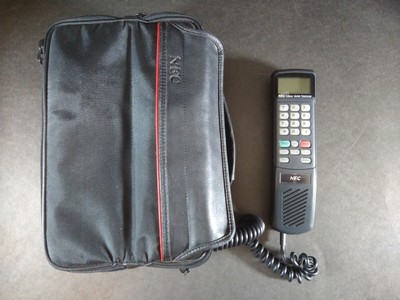 Vintage NEC Cellular Mobile Phone TR5E800-31B Original Bag Phone TESTED ...