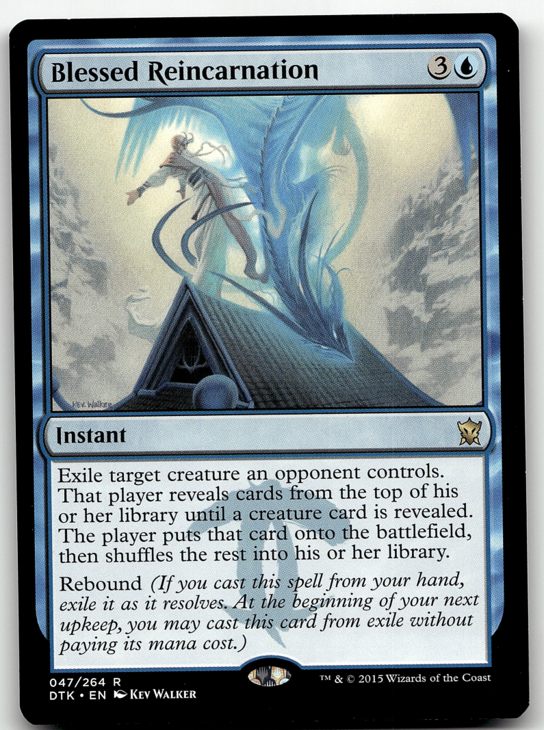 MTG Blessed Reincarnation Dragons of Tarkir 047/264 Regular Rare | eBay