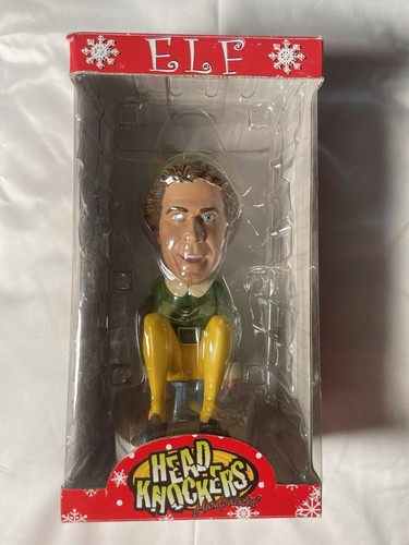 NEW Buddy The Elf - Will Ferrell - Neca Head Knockers Bobble Figure ...