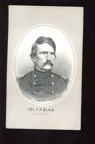 Original Vintage CDV Colonel F.P. Blair | eBay