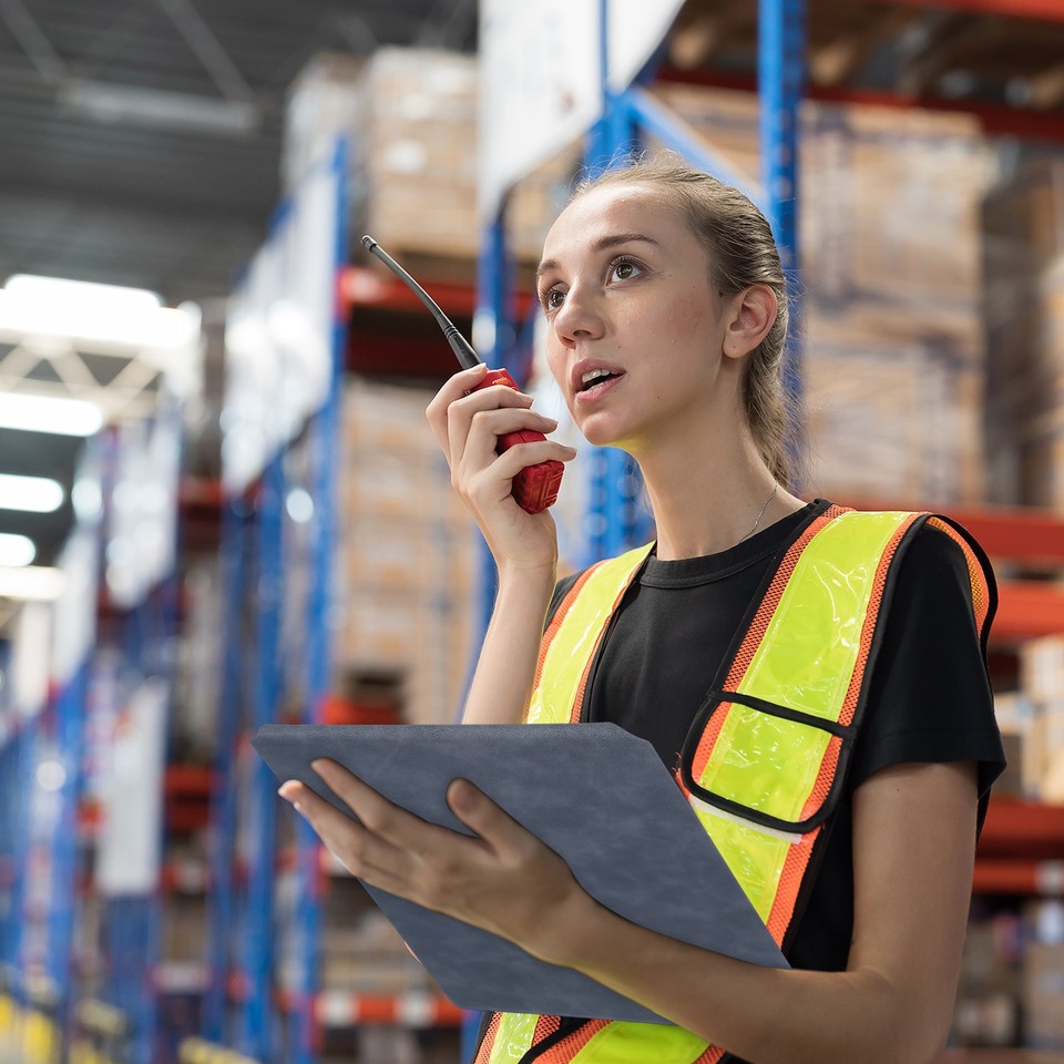 11.8x8.9" PU Leather Calendar Dry Erase Whiteboard with Wipe Cloth ...