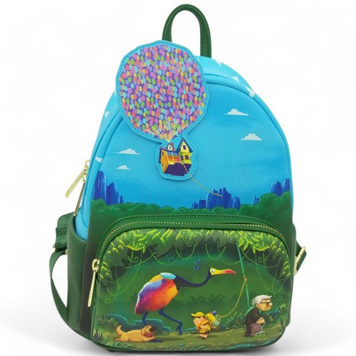 Loungefly Disney Pixar Up Paradise Falls Jungle Stroll Mini Backpack ...