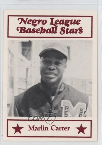 1984 Decathlon Negro League Baseball Stars Marlin Carter #50 | eBay