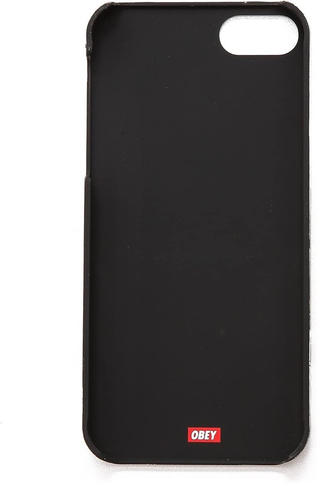 Obey CINCINNATI SNAP CASE Black White Multicolor iPhone 5 Molded Phone ...