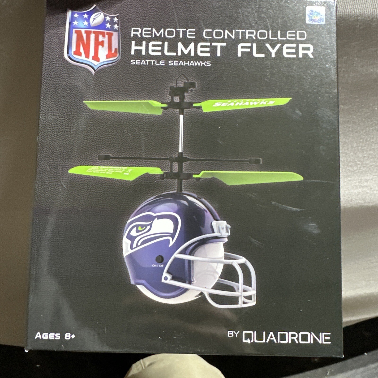 SEATTLE+SEAHAWKS+Remote+Controlled+Helmet+Flyer+Quadrone+NFL for sale ...
