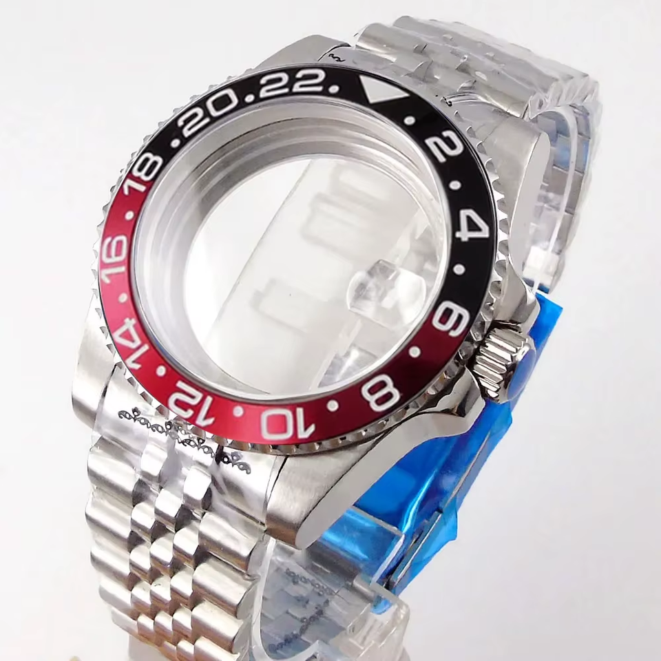 20ATM Dive Case 40Mm Fit NH35 NH36 NH34 GMT ETA 2824 PT5000 Steel Watch ...