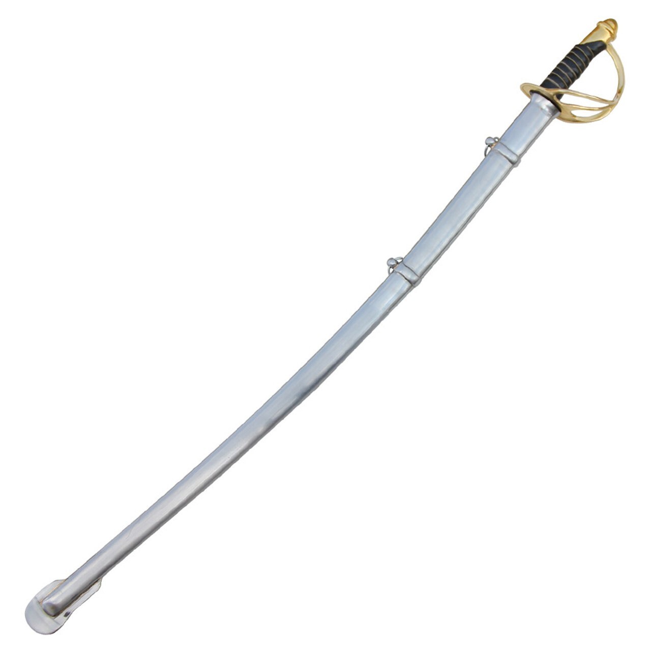 1860 Saber American Replica Civil War Calvary Sword Handmade 40" | eBay