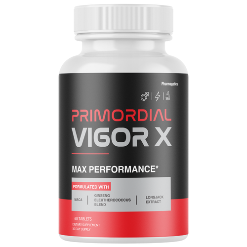 Primordial Vigor X Daily for Overall Health and Strength - 60 Tablets ...