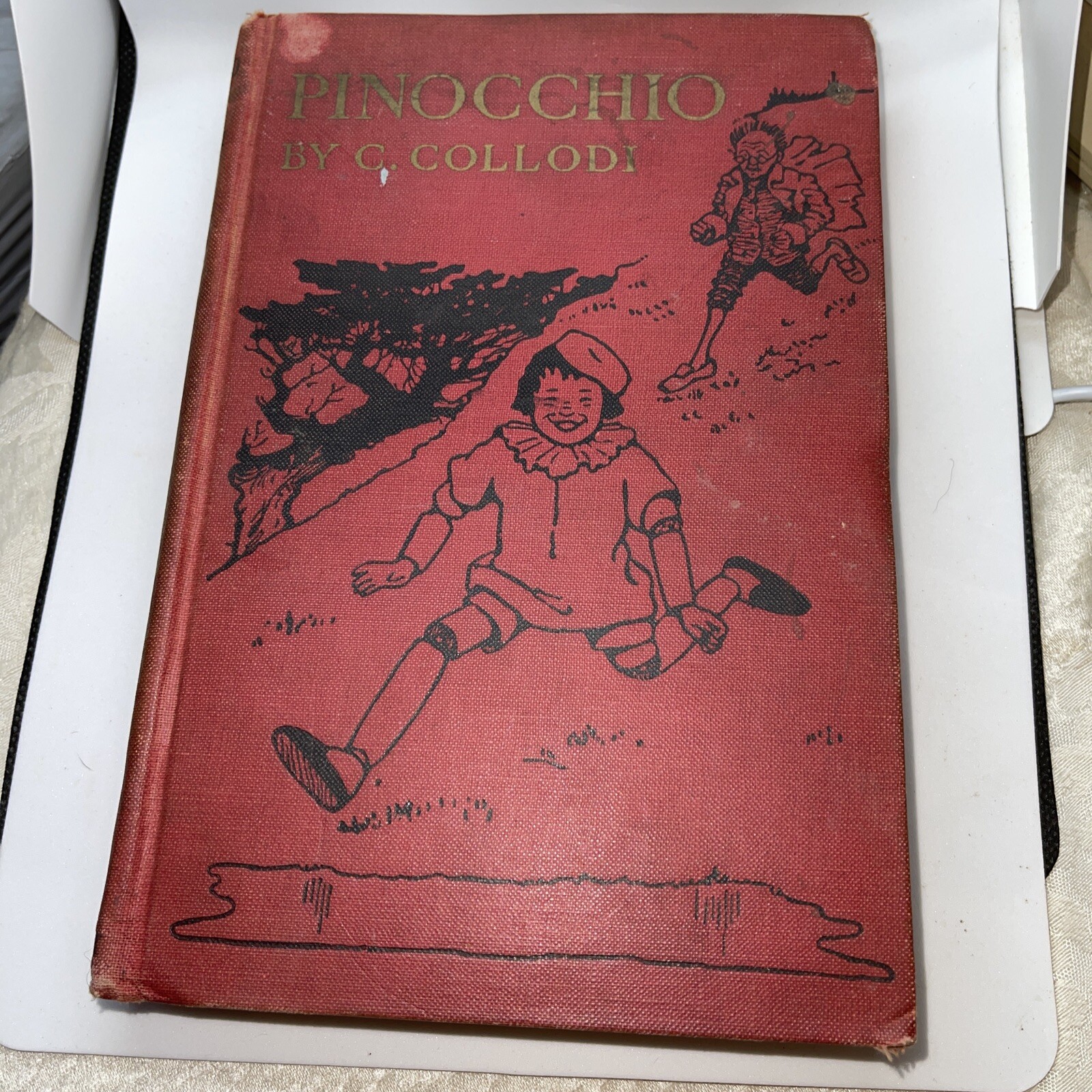 1914-Pinocchio By C Collodi- Illustrated By Maria L Kirk-Hb Color ...