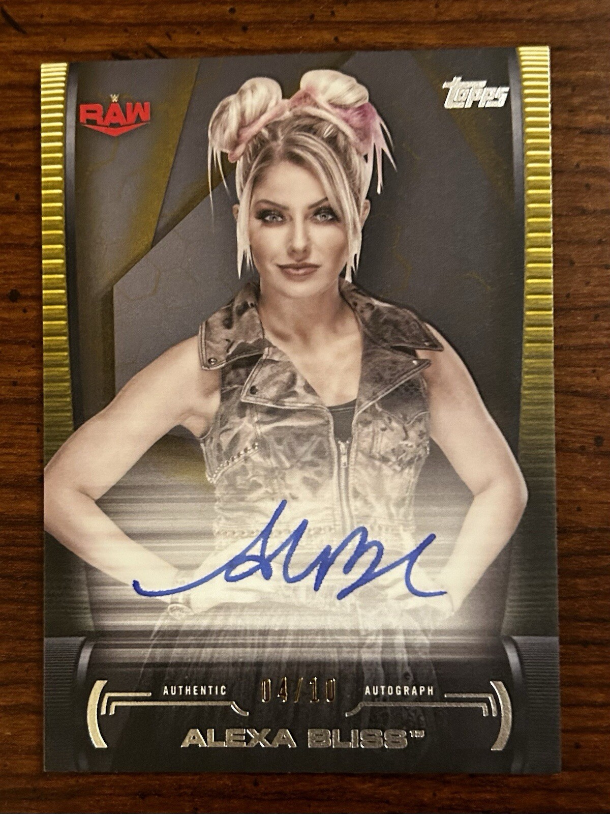 2021 Topps WWE Undisputed -Alexa Bliss- On-Card Auto #4/10 🔥💥 | eBay