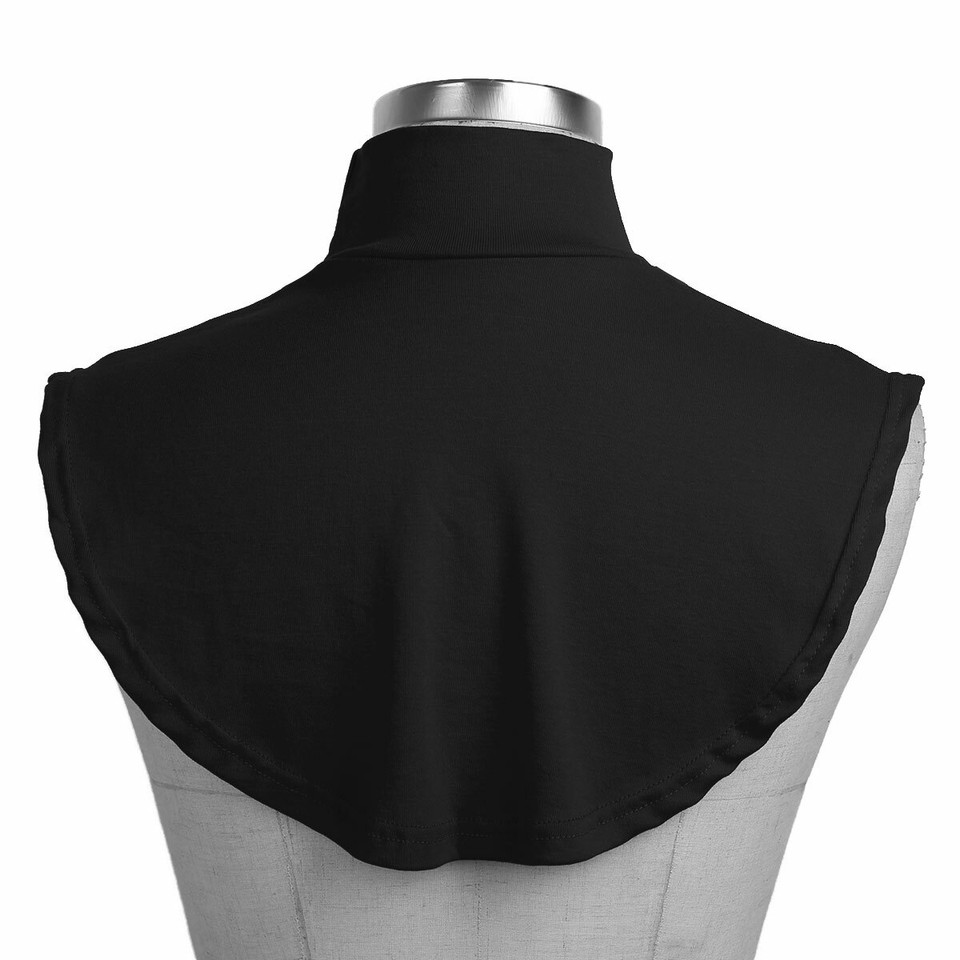 Women Men Detachable Dickey False Mock Collar Neckline Fake Neck Bib ...