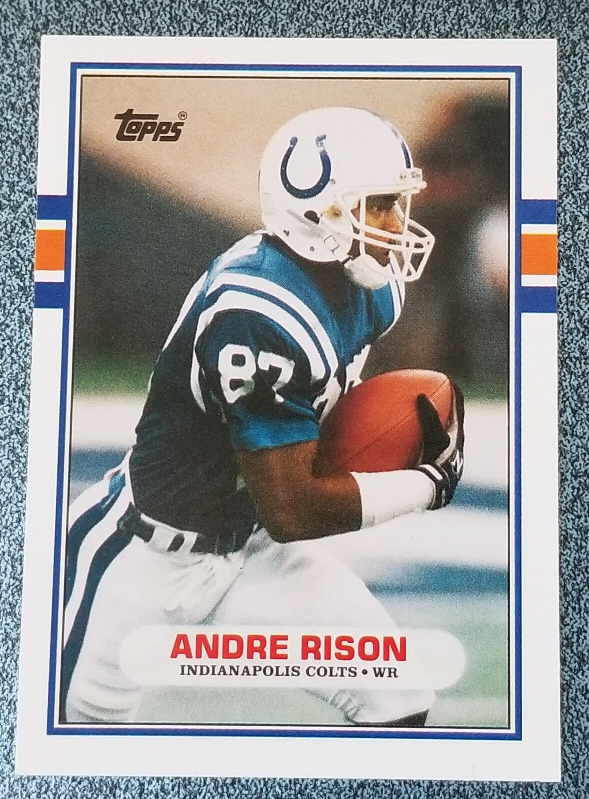 1989 Topps Traded #102T - Andre Rison RC - Indianapolis Colts | eBay
