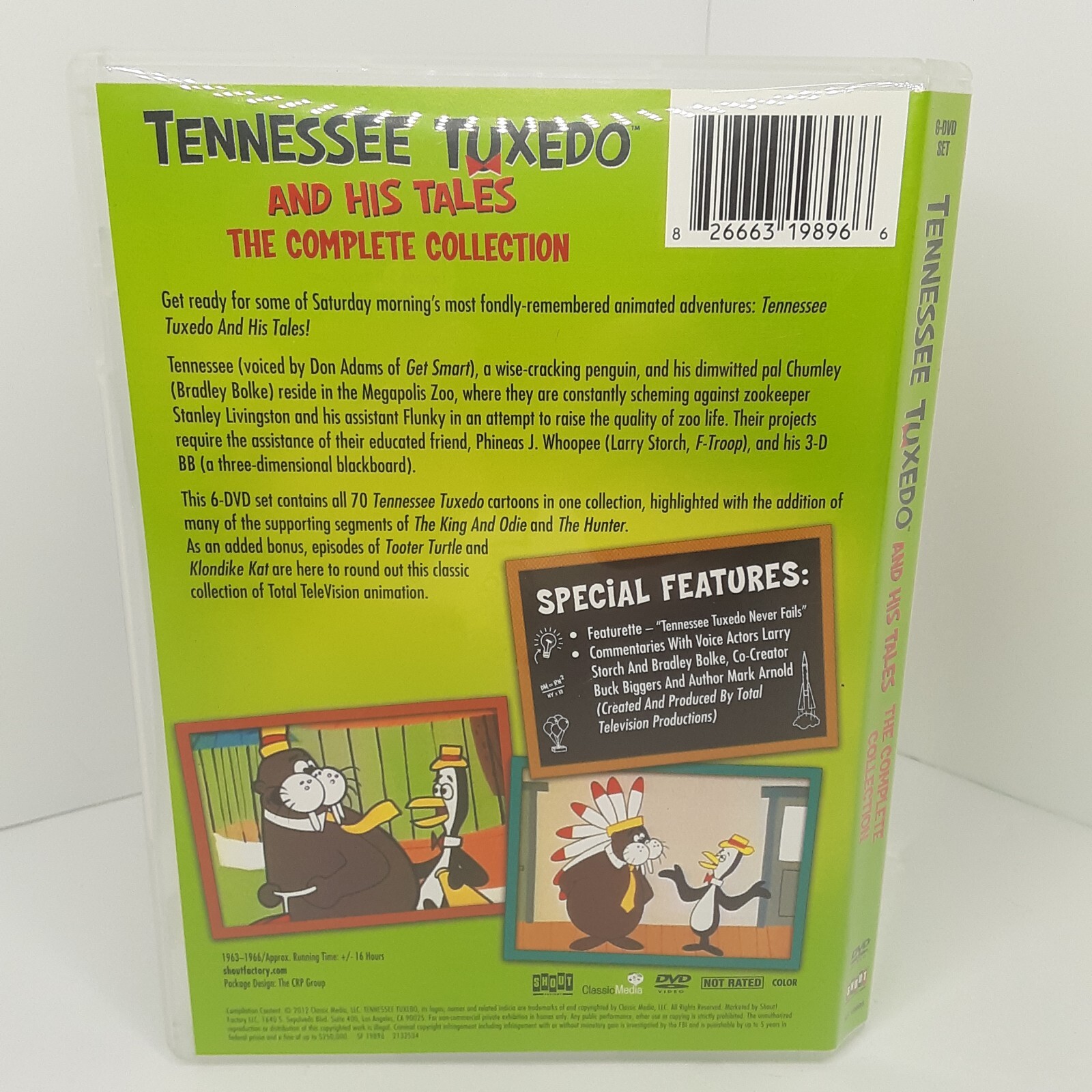 Tennessee Tuxedo And His Tales: The Complete Collection 826663130539 | eBay