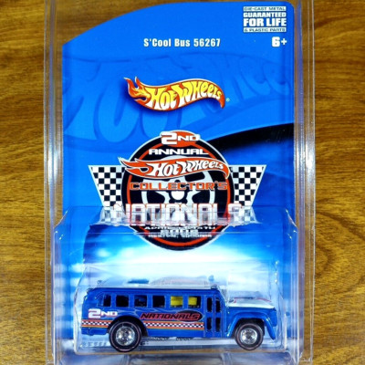 Hot Wheels RLC Redline S'Cool Bus 1 of 4000 Blue 2nd Collectors ...