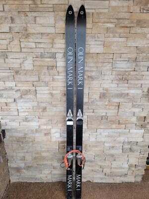Vintage 1970s Olin Mark I snow skis with Salomon bindings 185cm | eBay