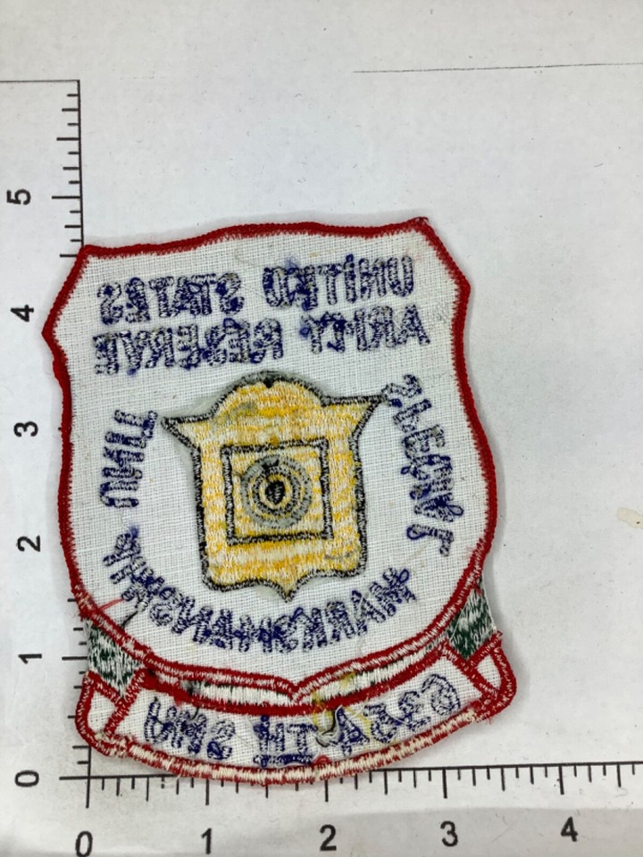 LARGE BEAUTIFUL VINTAGE USAR SPECIAL MARKSMANSHIP UNIT 6354TH SMU PATCH ...