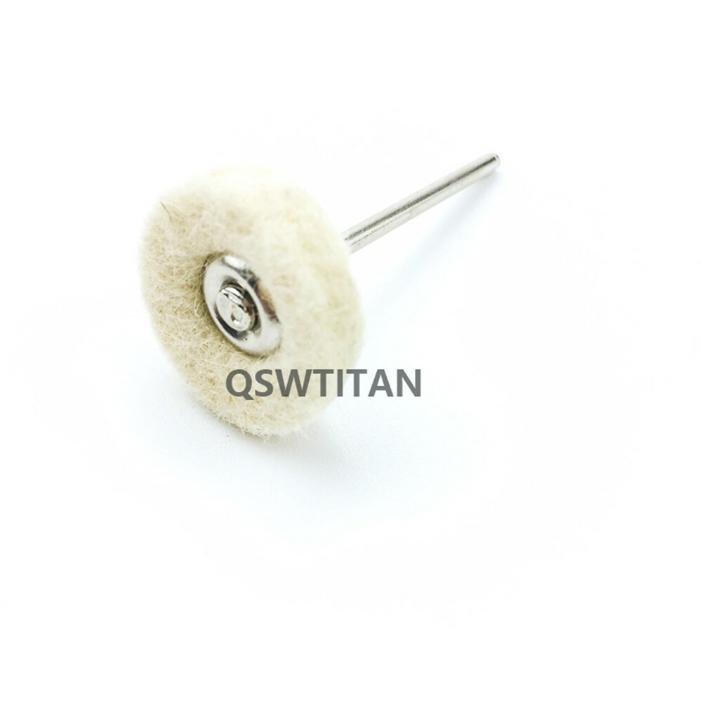 100PCS WOOL POLISHING BUFFING WHEELS BRUSHES BURS FOR ROTARY TOOLS | eBay