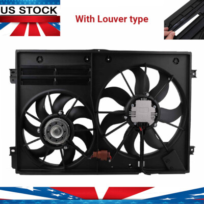 Radiator Cooling Fan For 2005-2016 Volkswagen Jetta 2006-2018 Passat ...