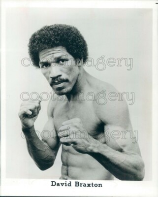 1985 Press Photo Boxer David Braxton | eBay