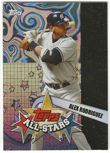 2005 Topps ALEX RODRIGUEZ Insert TOPPS ALL-STARS Card YANKEES | eBay UK