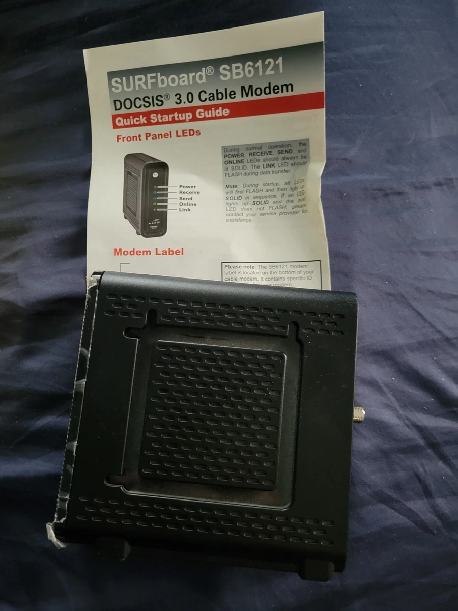 Motorola Surfboard Sb6121 All Lights Blinking | Shelly Lighting