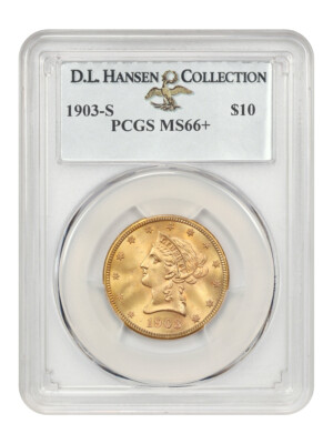 1903-S $10 PCGS MS66+ ex: D.L. Hansen | eBay