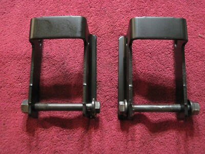 Ford Truck Front Leaf Spring Shackles 99-04 F250 F350 4x4 Super Duty | eBay