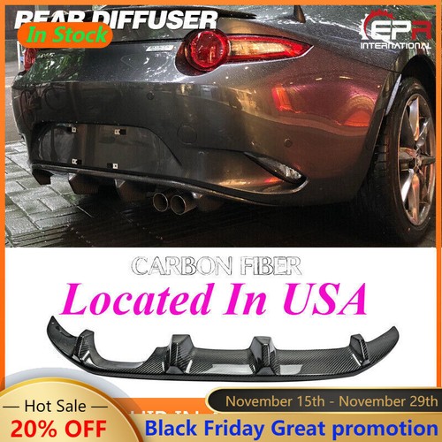 For MX5 ND5RC Miata Roadster Fujimura Auto Type Carbon Fiber Rear ...