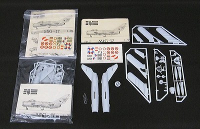 THREE (3) 1/72 KP Models MIKOYAN MiG-17 Jet Fighters BAGGED KITS!! | eBay
