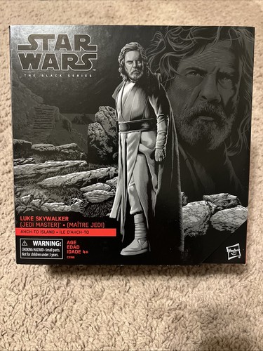 Star Wars The Black Series 6" Luke Skywalker Jedi Master Ahch-To Island ...
