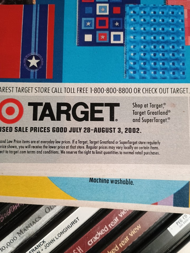 Target Ad Catalog Promo 2002 | eBay