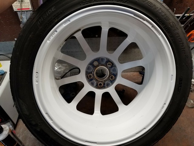 Set of 4 OZ Racing Prodrive P1 RARE Racing Wheels 17x7 52 5x100 for ...