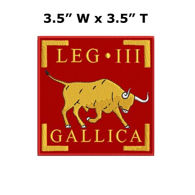 SPRQ Roman Legion Patch Embroidered Iron-On Applique, Military Badge | eBay