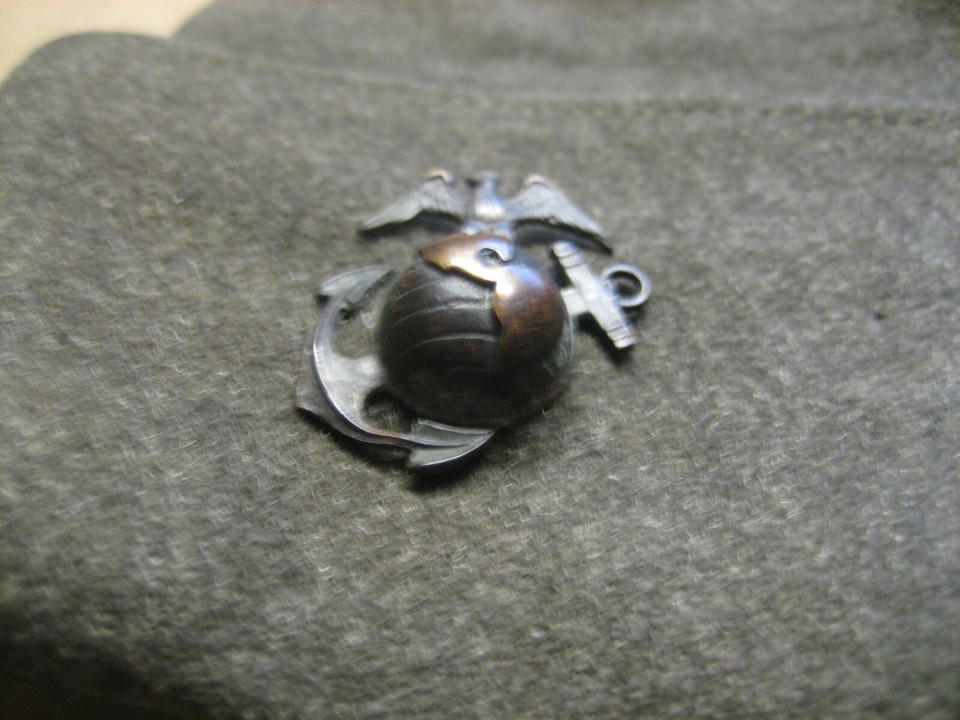 US Marine Corps LT COLONEL Garrison Cap, ww2 - Korean War | eBay