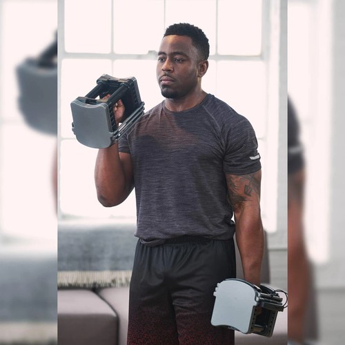 PowerBlock Sport 50 Adjustable Dumbbells All-in-One Dumb bell Weight ...