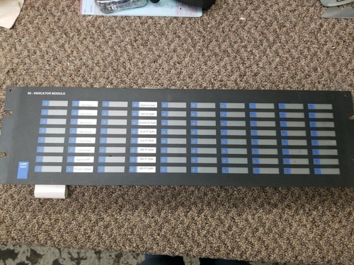 SIMPLEX GRINNELL AUTOCALL 80 indicator module 940502/976136/976137 ...