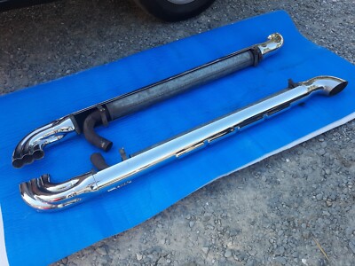 THRUSH Chrome Exhaust Side Pipes | Universal Fitment | Aftermarket ...