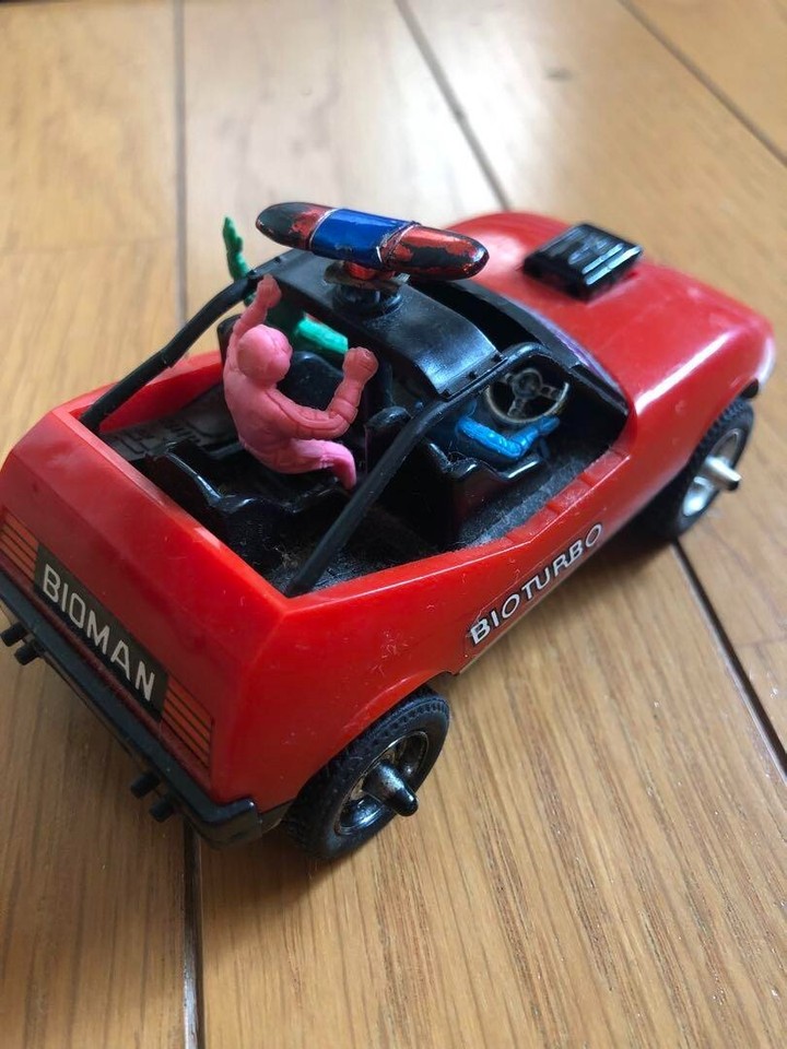 Choudenshi Bioman Chogokin DX Bio BANDAI Zord Toy High Dash Bio Turbo ...