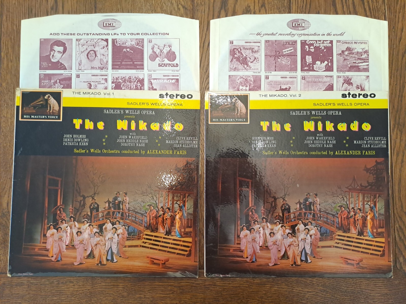 The Mikado-Vol. 1 &2,Alexander Faris-Sadler's Wells Opera.1st HMV CSD ...
