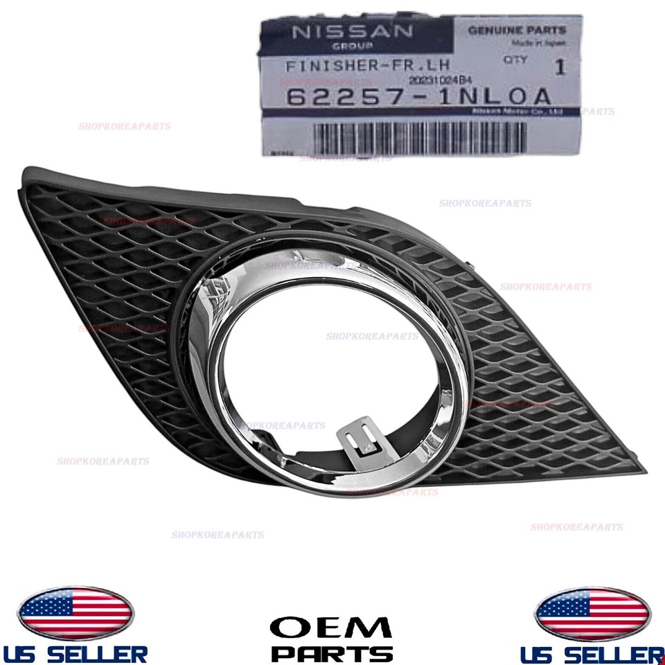 Genuine Trim Bezel Fog Lamp RIGHT & LEFT 2pcs OEM Infiniti G37 Q60 ...